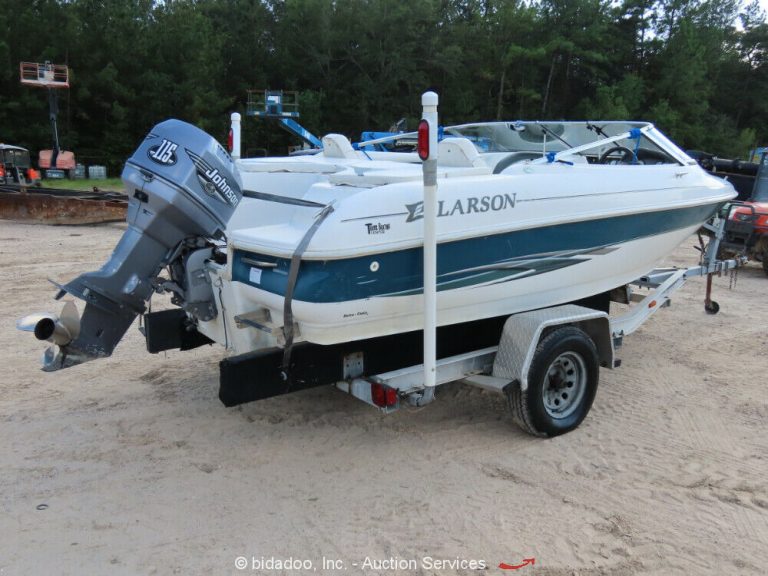 2000 Larson SEi 186 O/B Ski ‘n Fish 18’ Bowrider Boat 115 Alum. for sale