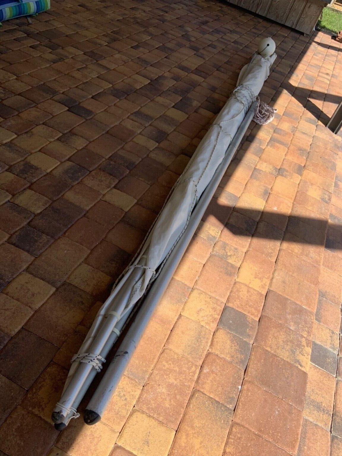 1973 AMF Alcort Sunfish with rigging and as-is dolly for sale