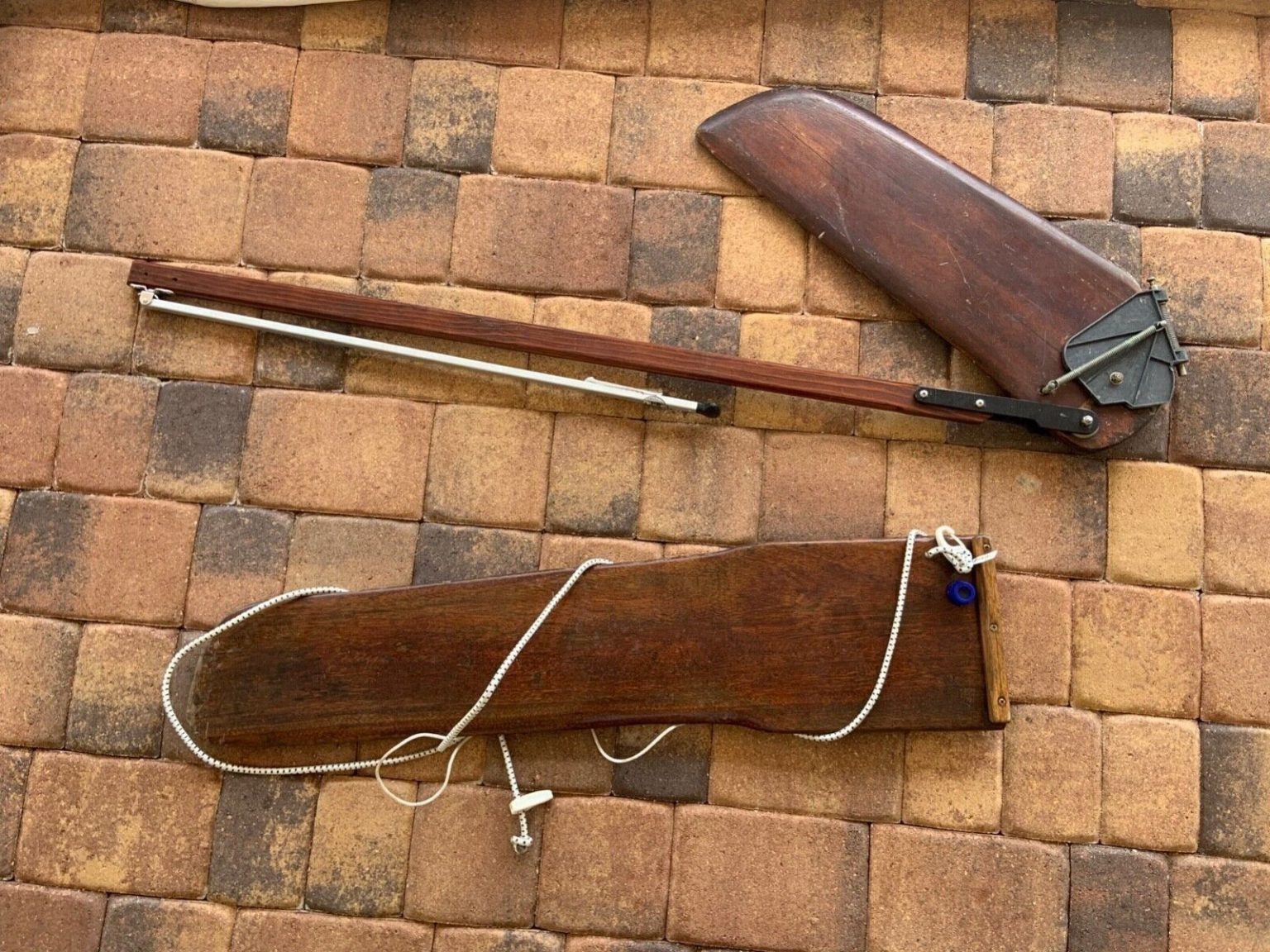 1973 AMF Alcort Sunfish with rigging and as-is dolly for sale